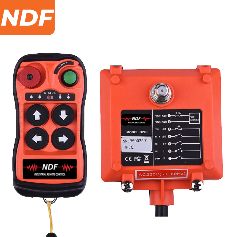 Q400 - NDF Q Series - Industrial Remote Control - ND Fusion Skill